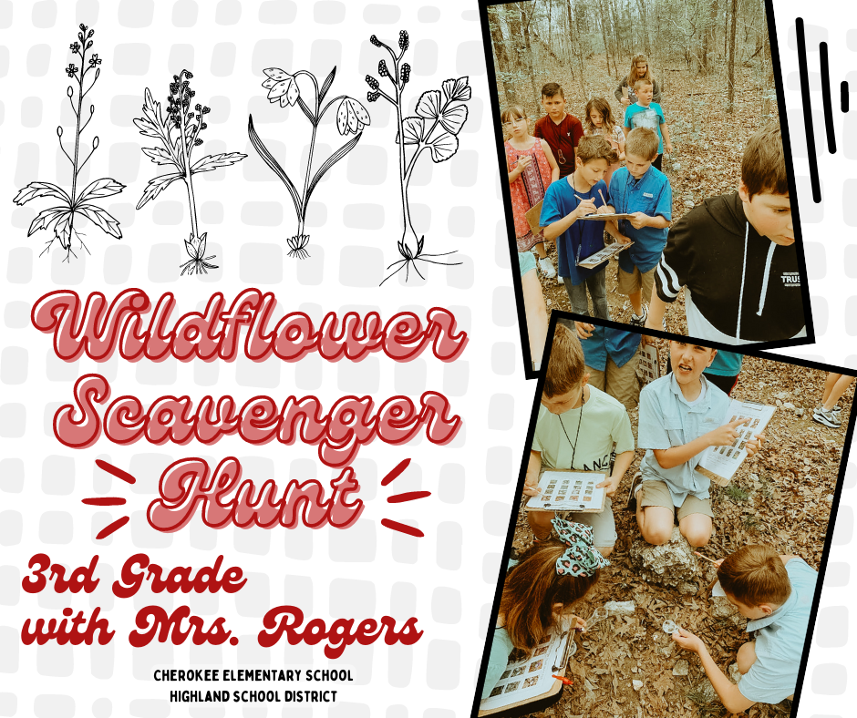 CES Wildflower Scavenger Hunt | Cherokee Elementary